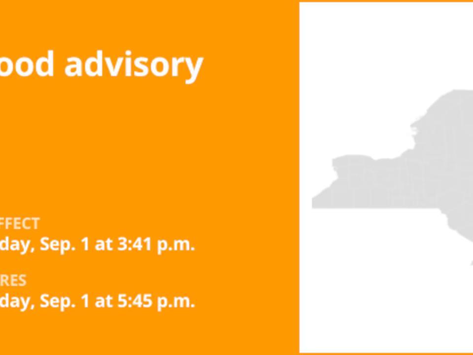 NY weather: Flood advisory affecting Nassau and Suffolk counties early ...