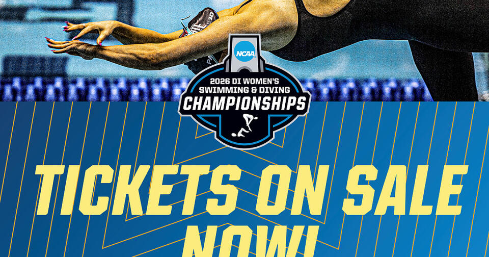 2026 NCAA Swimming & Diving Championships All-Session Passes Now On ...