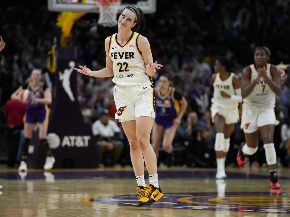 Heat is off Caitlin Clark and the Indiana Fever after getting their 1st ...