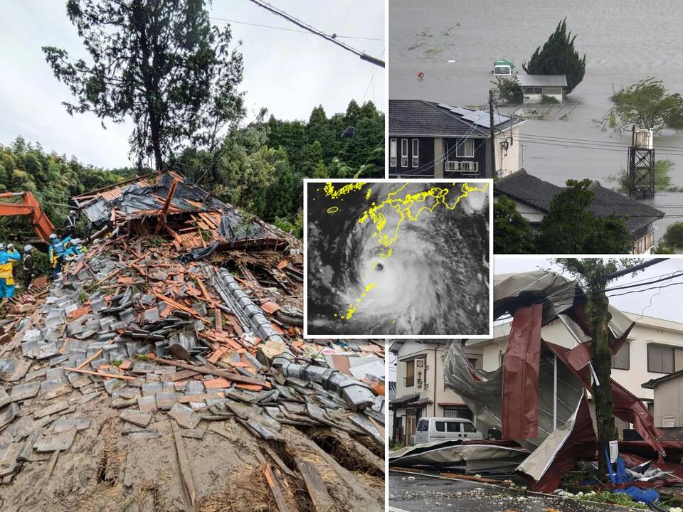 Typhoon Shanshan makes landfall in Japan, killing 3 and snarling air ...