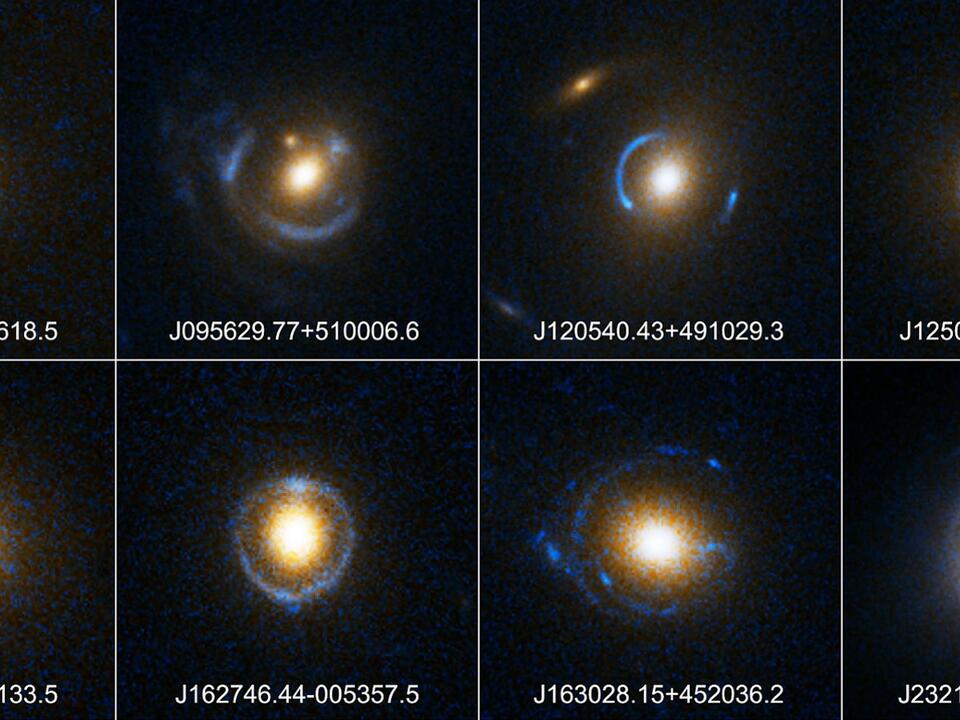 Dark matter's secret identity could be hiding in distorted 'Einstein rings'