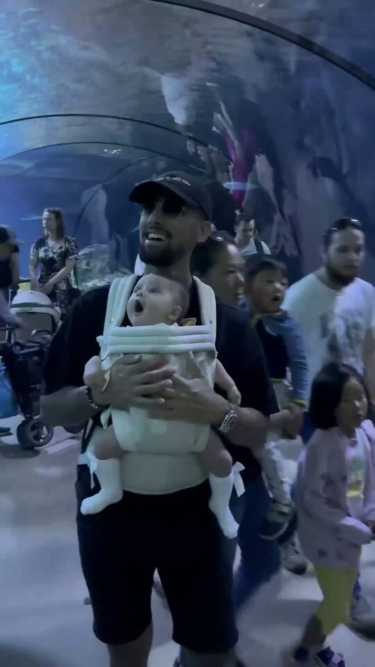 Infant Experiences Magical First Aquarium - NewsBreak