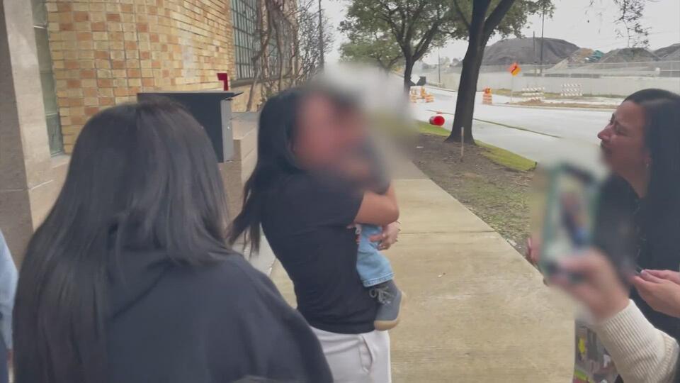 Houston mother reunited with 15-month-old son who was subject of AMBER ...