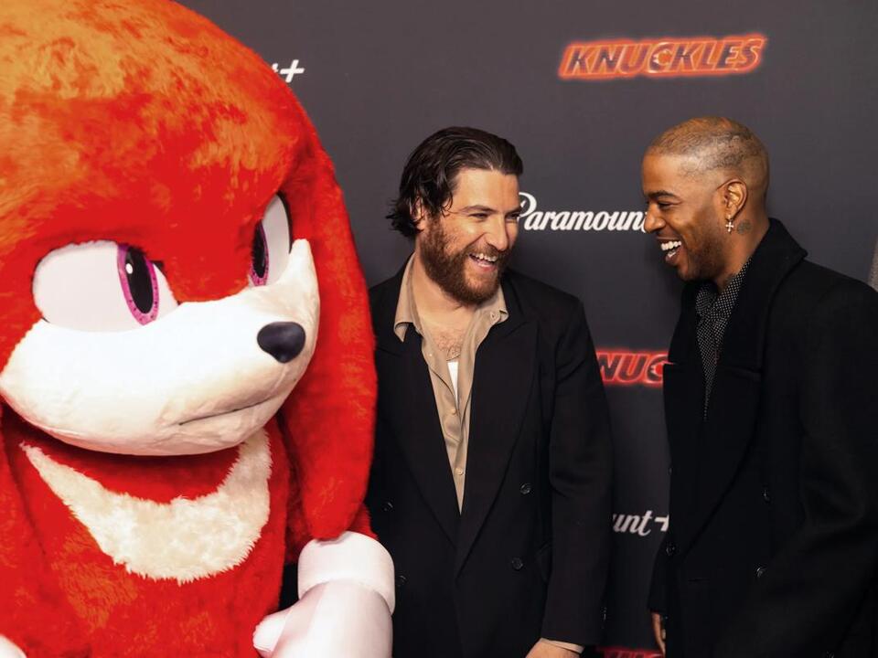 Did Knuckles have an OK time at the Knuckles premiere?
