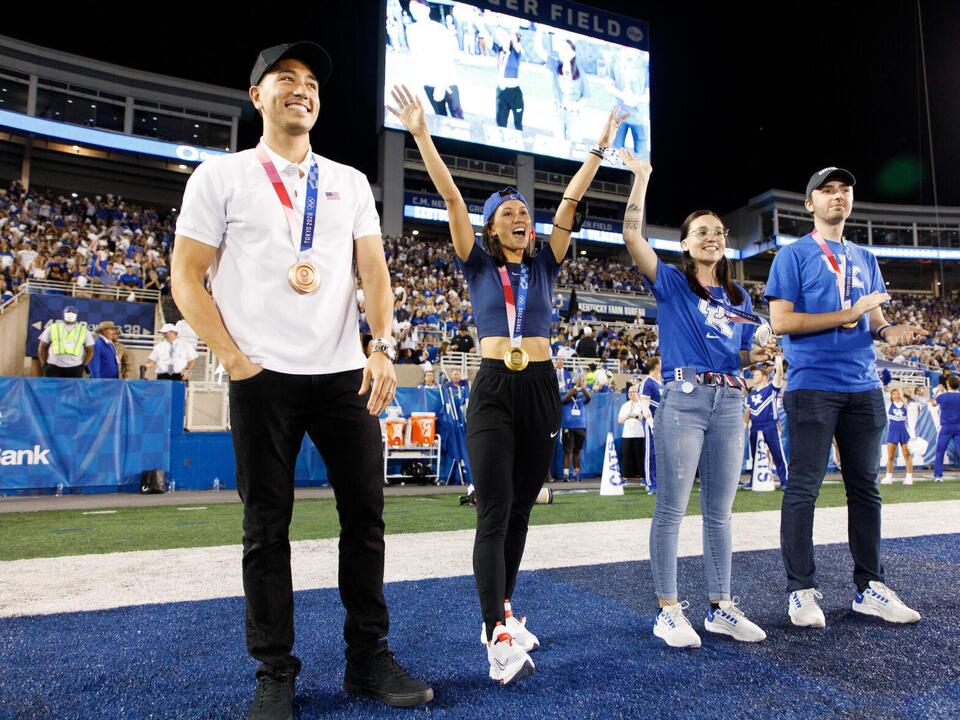 University of Kentucky student wins back-to-back gold in foil fencing ...