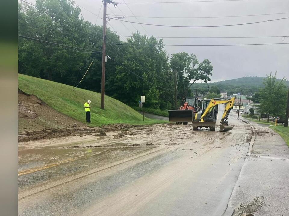 Remnants of Hurricane Beryl caused washouts and floods across state