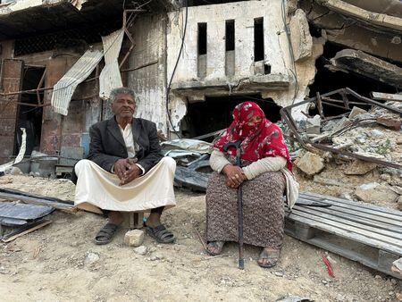 Gaza family clings to destroyed home after Israeli withdrawal - NewsBreak