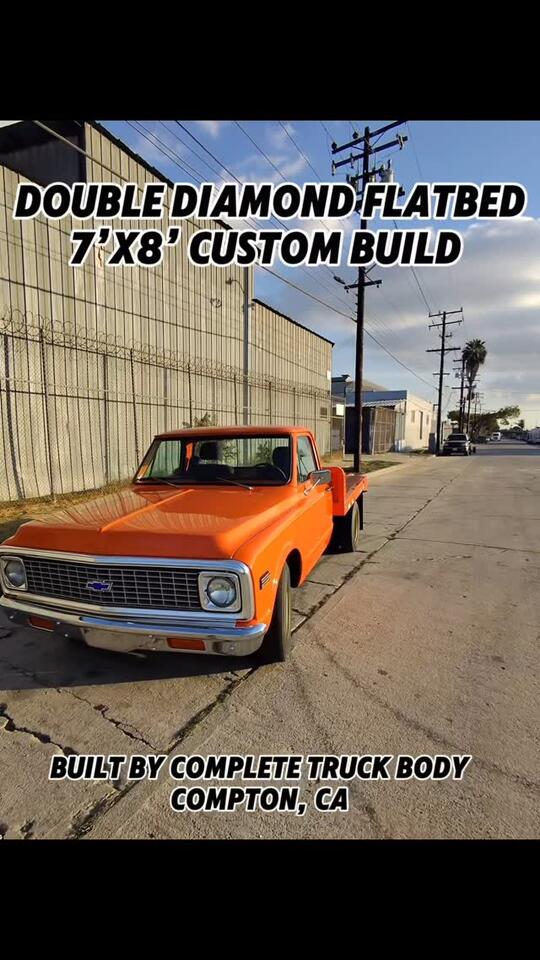 Another beautiful flatbed built by our team here at Complete Truck Body ...