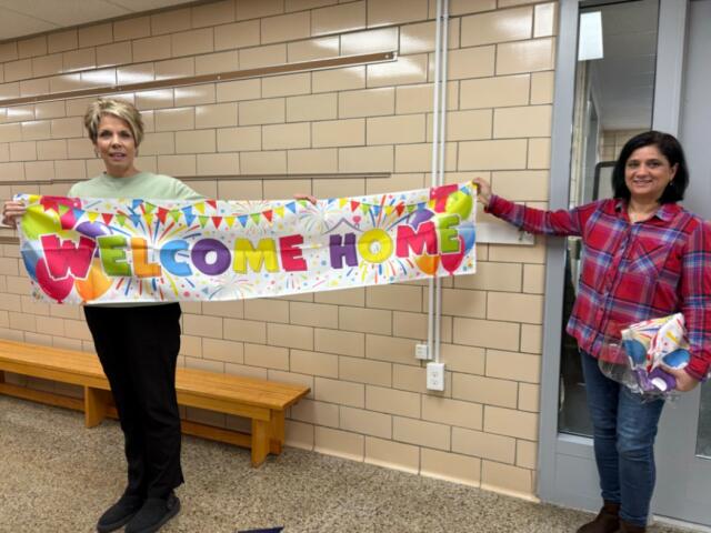 Students and staff return to Solon elementary school after asbestos ...