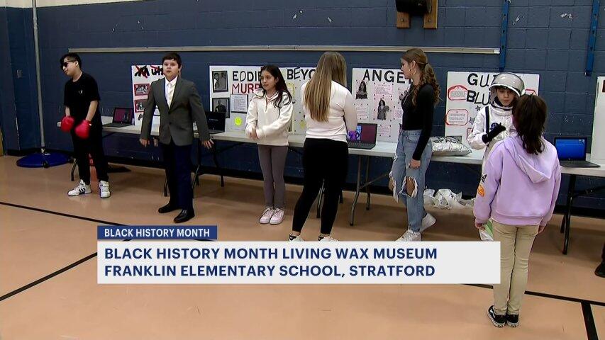 Students in Stratford celebrate Black History Month with a living wax ...