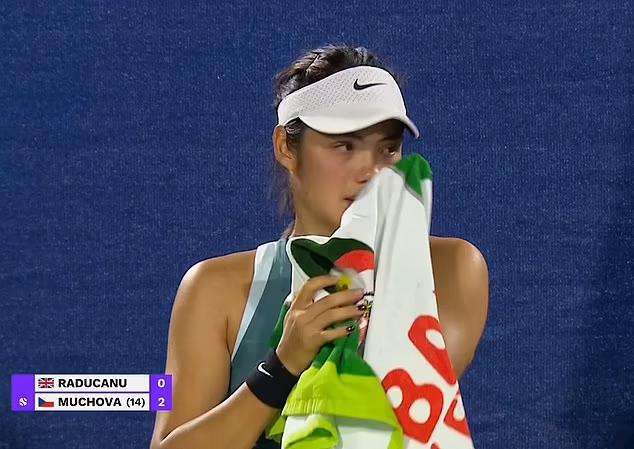 Emma Raducanu DELETES her Instagram just weeks after the British tennis ...