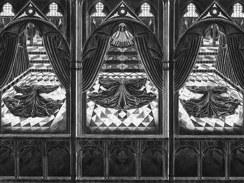 Kyung-Me's drawing 'The Prostration (2022)' acquired by the Whitney ...