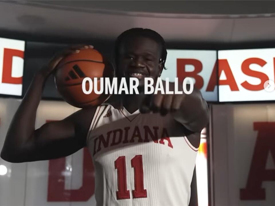 WATCH: Oumar Ballo's commitment video after announcing transfer to Indiana