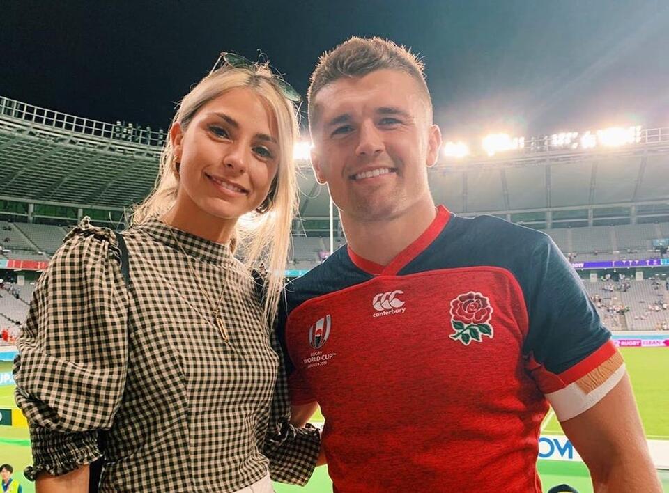 England rugby star Henry Slade welcomes first child with partner Megan ...