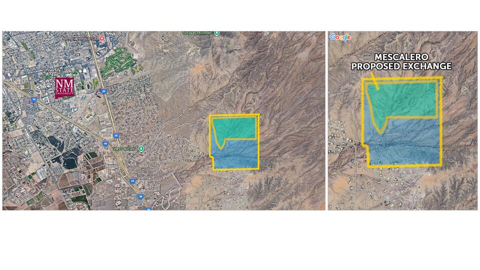 Proposed land swap being discussed between Mescalero Apache Tribe and ...