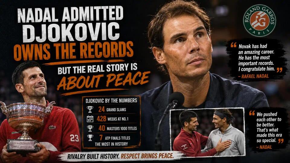 Tennis: Nadal Admitted Djokovic Owns the Records — But the Real Story ...