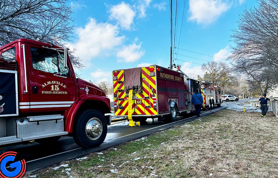 Seminary Road Closed in Smyrna Due to House Fire and Downed Power Lines ...