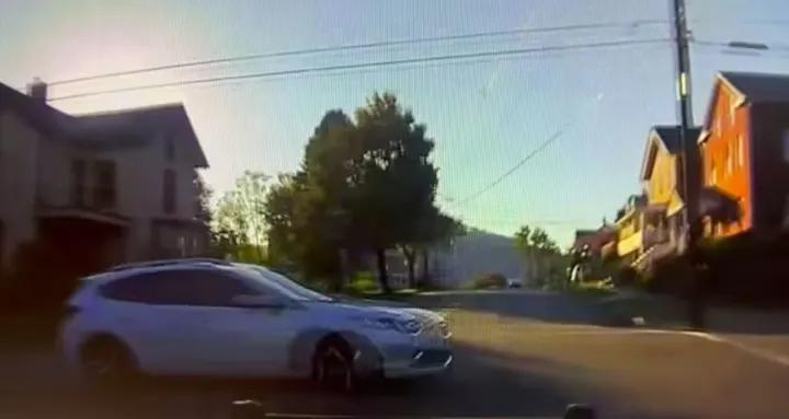 Dashcam Footage Shows Near Police Car Crash With 20-Year-Old Who Ran ...
