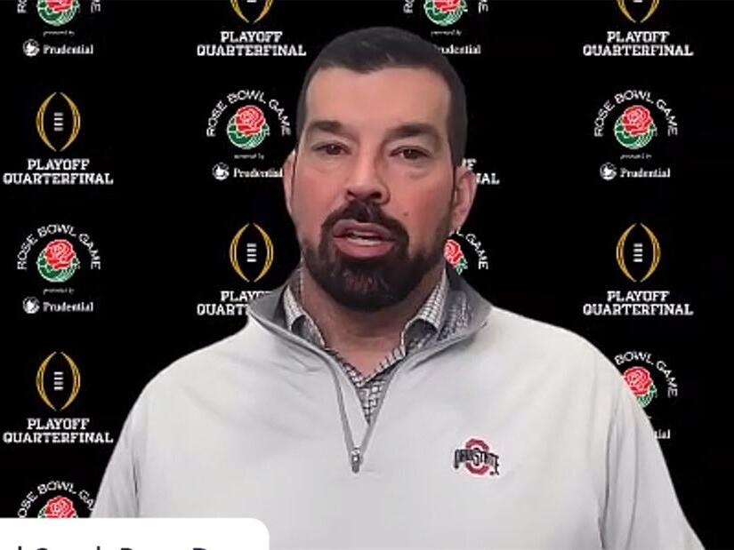 Rose Bowl Press Conference: Ryan Day, Dan Lanning look toward CFP ...