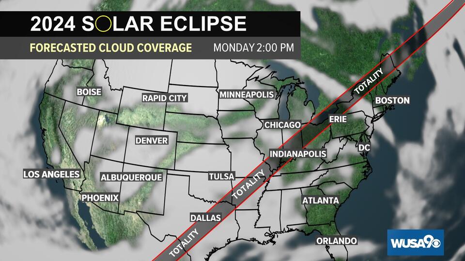 Could rain be an issue on April 8 during the solar eclipse? - NewsBreak