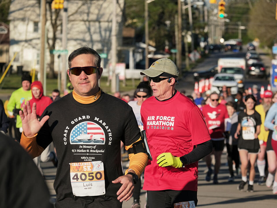 Coast Guard Marathon weekend honored Bruckenthal