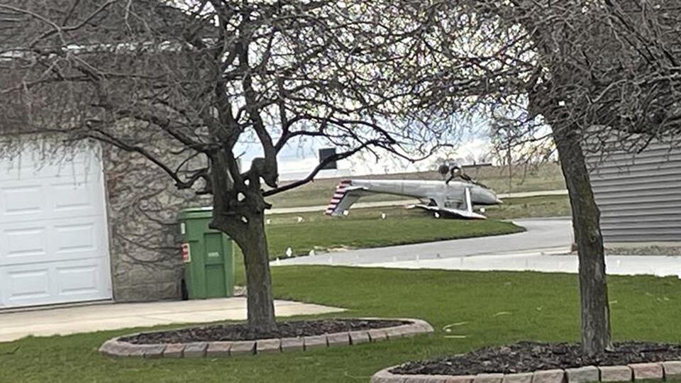 Small plane flips during landing at Ottawa Co. airport - NewsBreak