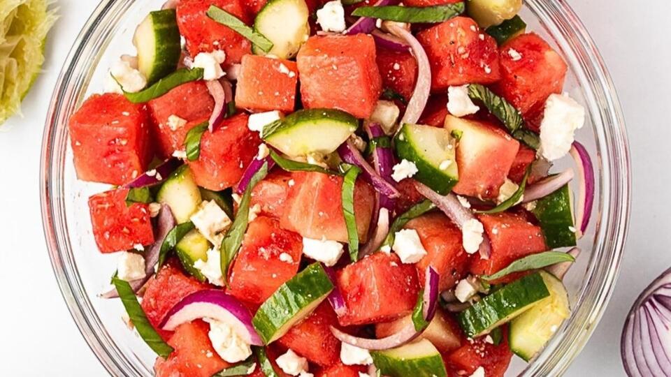 Greek Watermelon Salad Is Basically Summer in a Bowl - NewsBreak