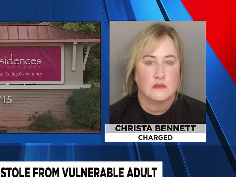Woman accused of stealing from assisted living facility resident in ...