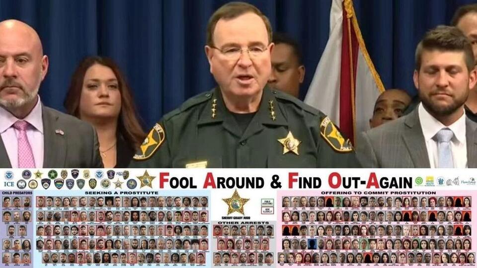 'Fool Around and Find Out, Again': 246 arrested in Florida human ...
