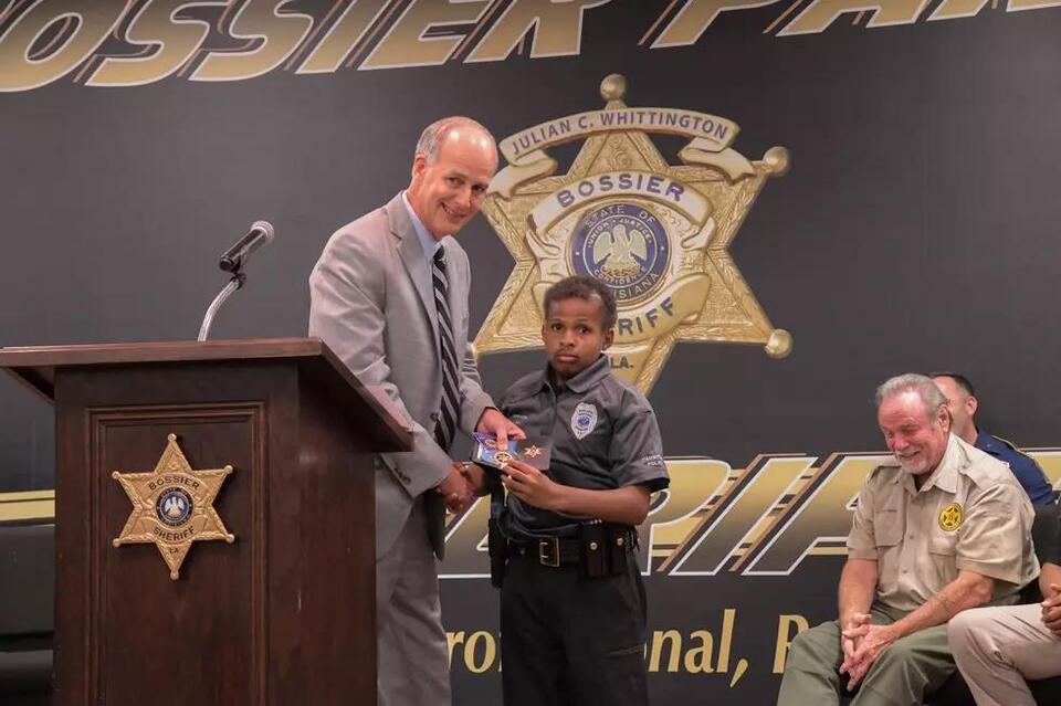 Louisiana’s Honorary Officer: DJ Daniel’s 6-Year Battle and Badge of ...