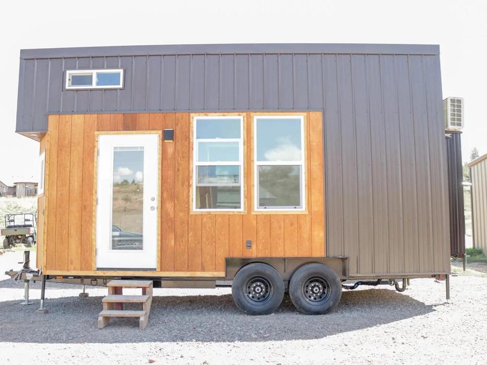 This Tiny Home For A Small Family Fuses An American Design Style With A ...