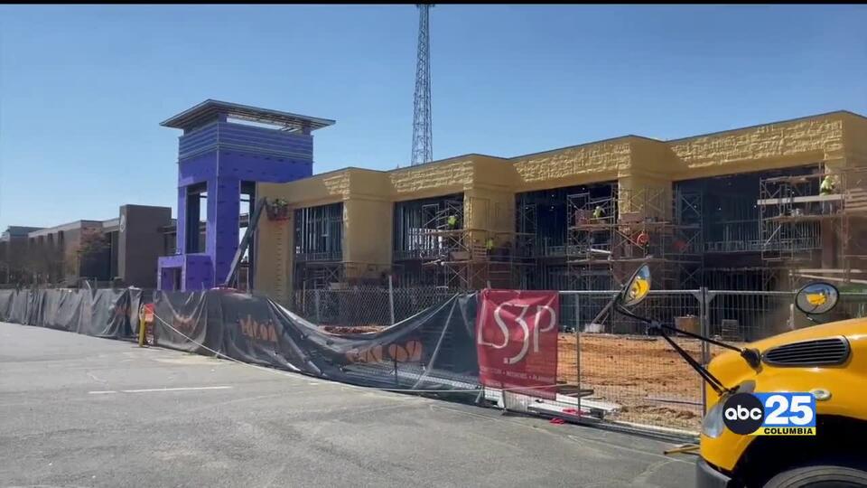 Construction around 60% complete on Irmo High’s new East Wing - NewsBreak