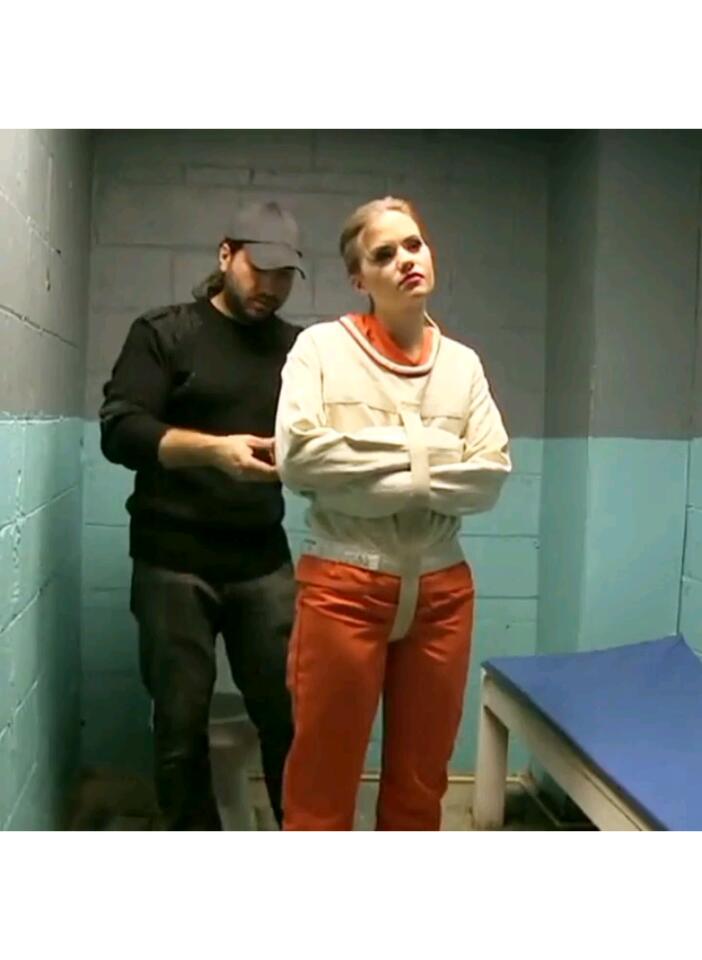 Gotcuffs.This inmate was already deeply ashamed of messing up so bad ...