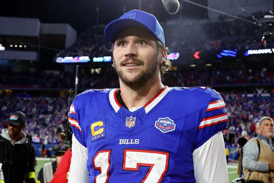 Here's The Story Behind Josh Allen’s Special Pre-Game Hat - NewsBreak