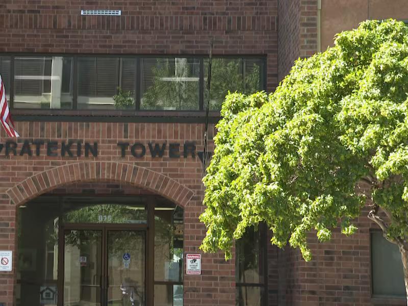 Methamphetamine contamination at Ratekin Tower