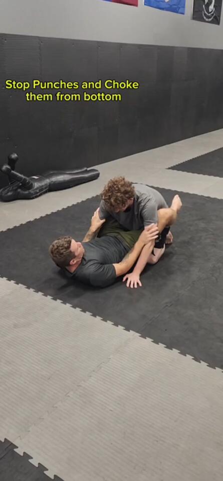 Self Defense / MMA Technique- Bicep control and setting up Triangle Choke #choke #jiujitsu #mma ...