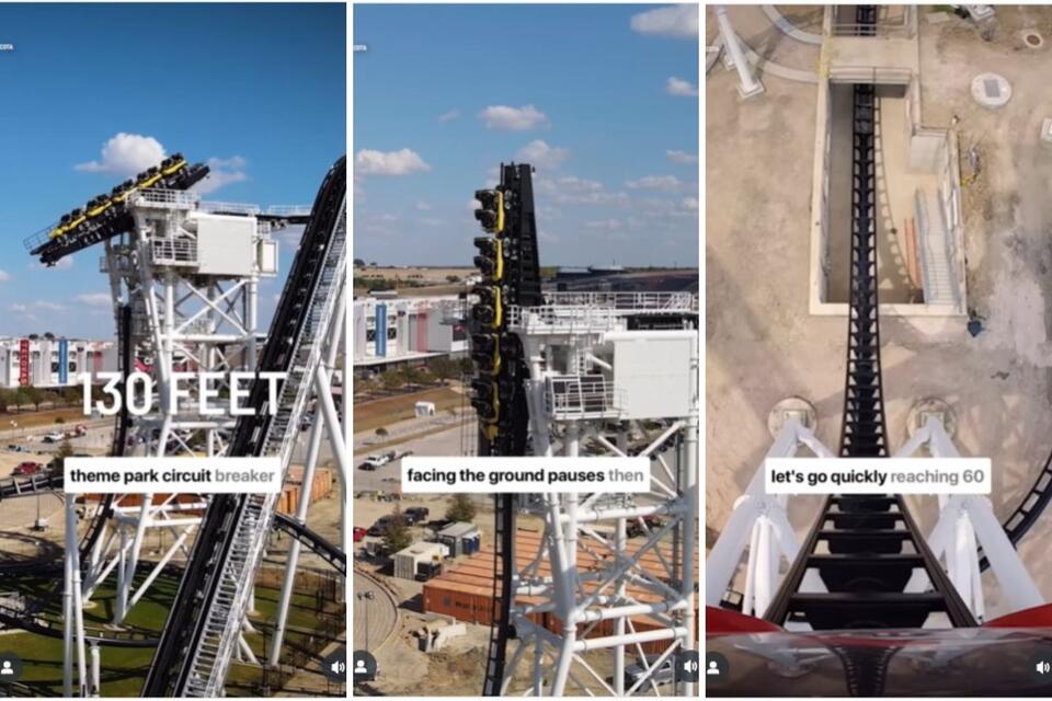Texas’ New Tilt Coaster Revealed - 130 Feet Tall - NewsBreak