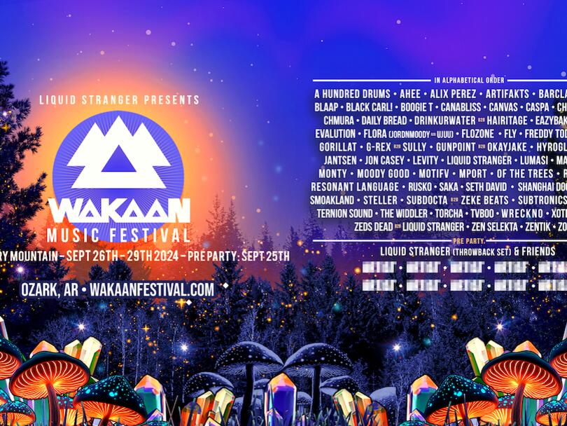 WAKAAN Music Festival Unveils 2024 Lineup Ft. Zeds Dead, Liquid ...