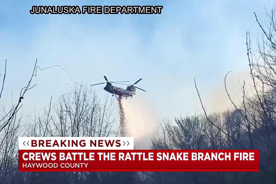 Rattlesnake Branch Fire grows to nearly 1,000 acres in Haywood Co ...