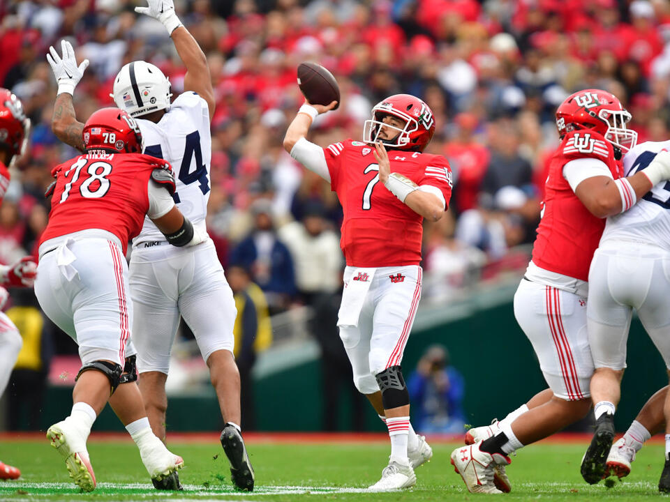 WATCH: Cameron Rising has First Passing Touchdown in Return to Field ...