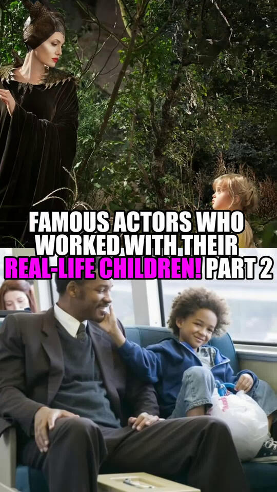 famous actors who worked with their real-life children! part-2 # ...