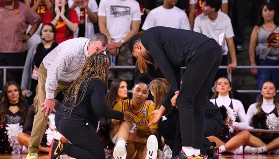USC Star JuJu Watkins Suffers Season-Ending Torn ACL During March Madness, Social Media Reacts ...