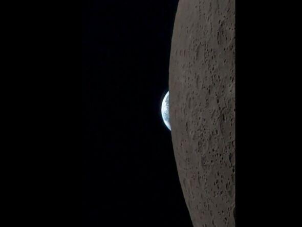 Breathtaking Artemis II footage shows 'Earthset' in phenomenal scenes ...