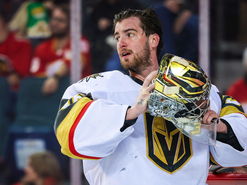 Logan Thompson Talks Trade To Capitals, Awkward Timing With Autograph ...