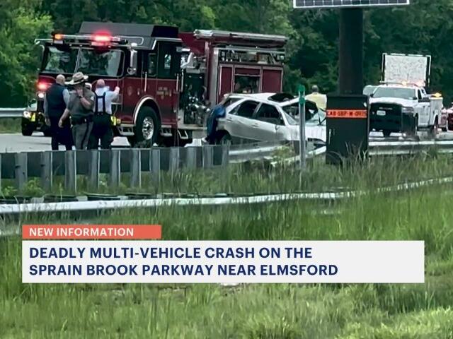 Police: 1 dead following multi-vehicle crash on Sprain Brook Parkway near Elmsford