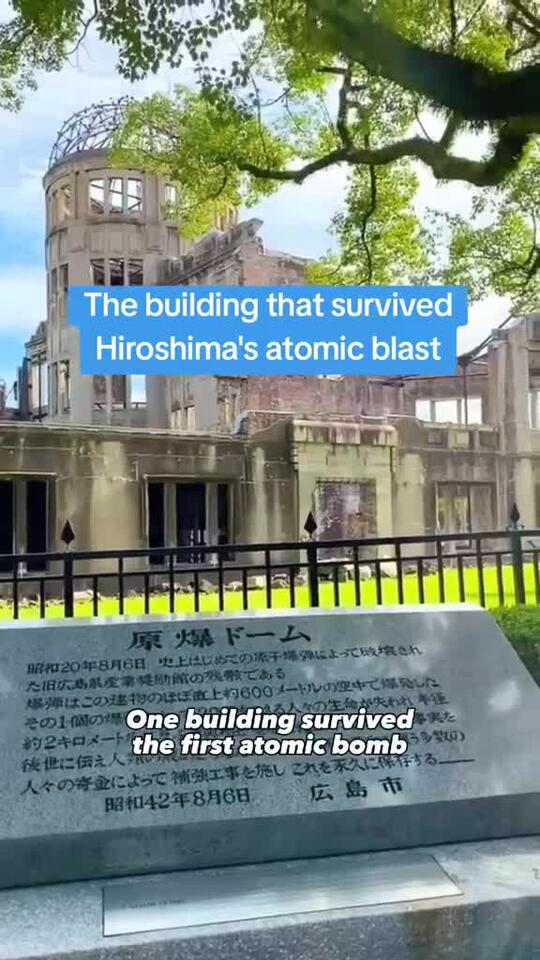 The building that survived Hiroshima's atomic blast créé par Simple ...