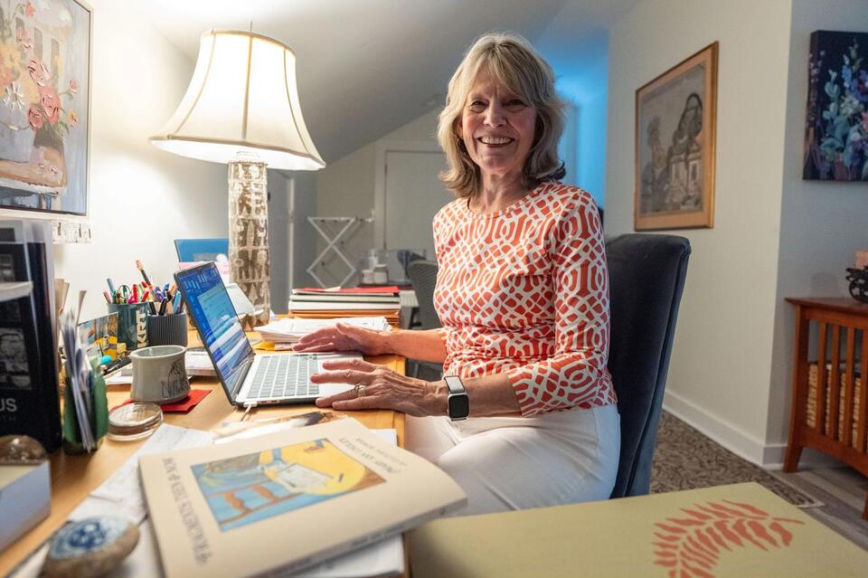 Mary Ann Lindley over muffins: Journalist, politician, author and ...
