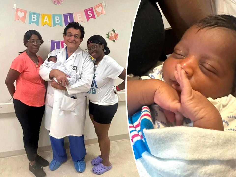 NY woman gives birth with same doc who delivered her in hospital room ...