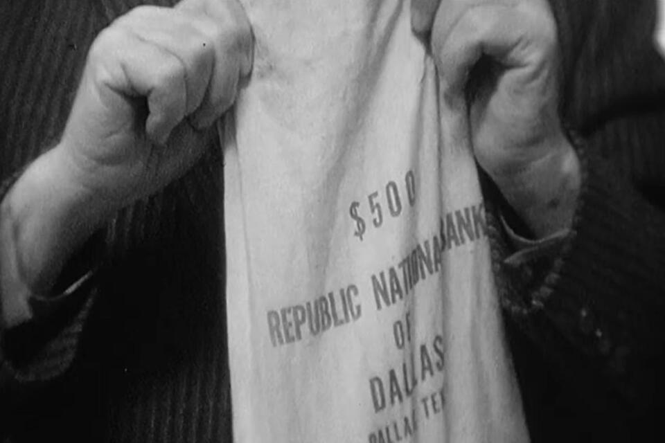 SMU Shares Rare 1961 Texas Bank Teller Robbery Footage - NewsBreak
