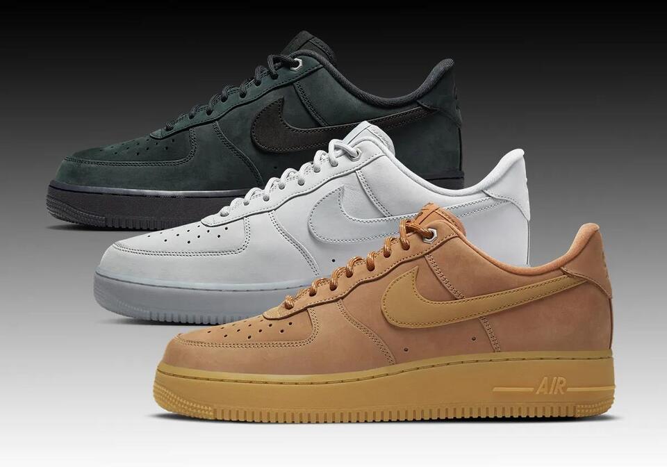 The Nike Air Force 1 Embraces Life As A Workboot In Three Colorways ...